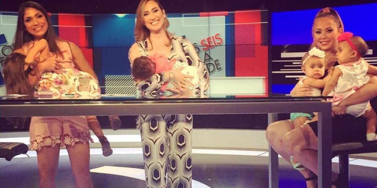 Animadoras Hacen Historia Al Lactar A Sus Bebés En Directo Nueva Mujer