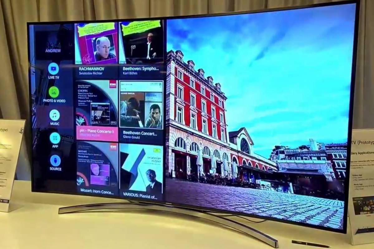 Samsung presenta su primera Smart TV con sistema operativo Tizen