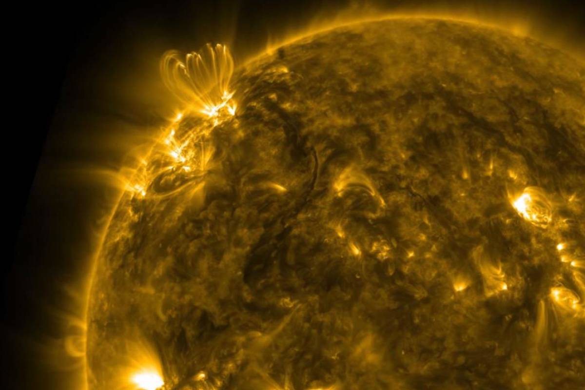 NASA muestra impresionante vídeo del Sol en definición 4K