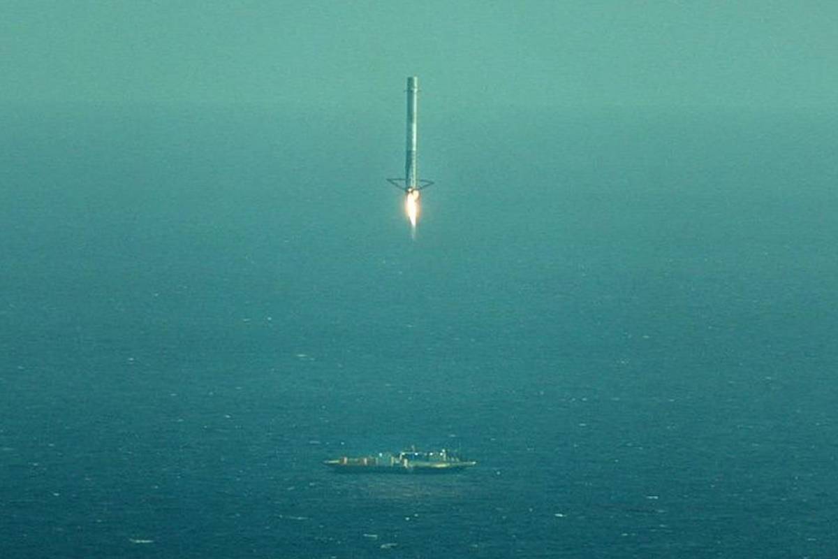 Surge más material en video de la explosión del Falcon 9 de SpaceX
