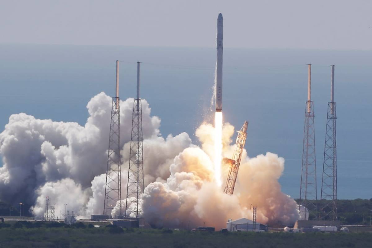 Así sucedió la explosión del Falcon 9 de SpaceX