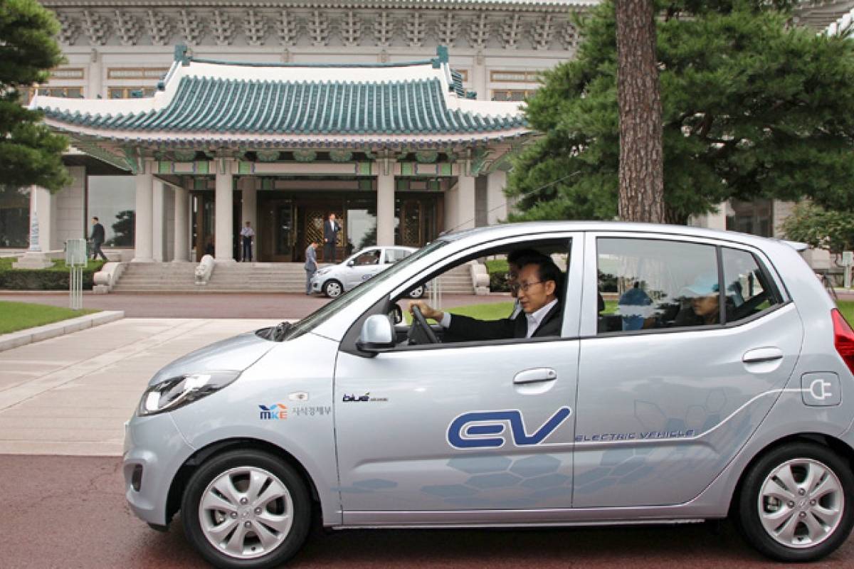 BlueOn: El primer vehículo eléctrico fabricado en Corea por Hyundai