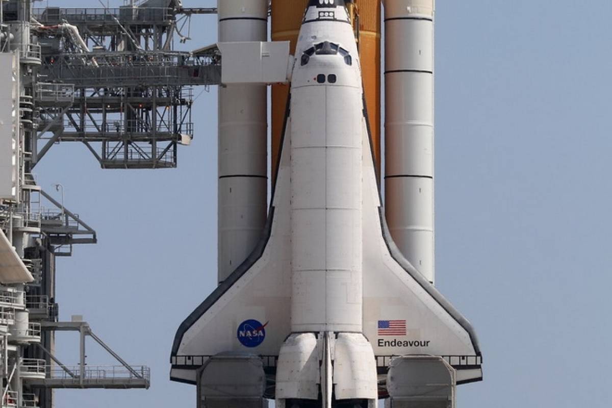 Time-lapse del Transbordador Endeavour