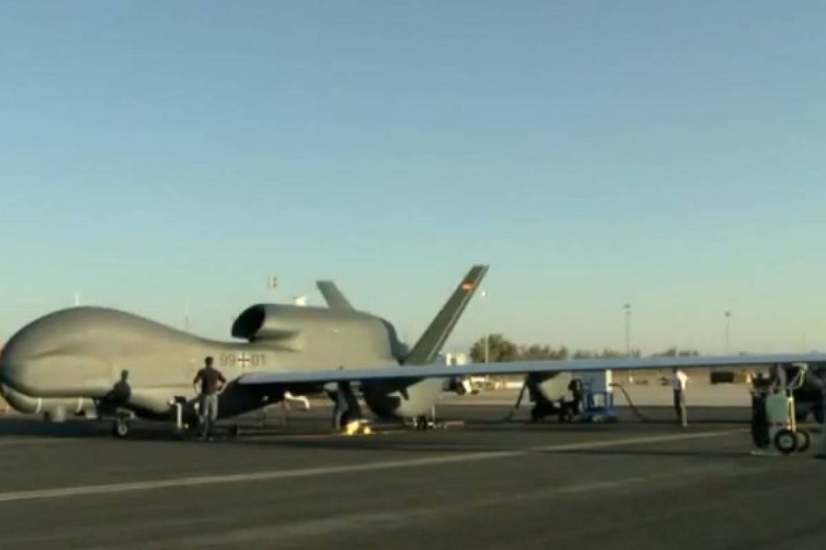 Euro Hawk: El drone europeo completó su vuelo inaugural de ocho horas