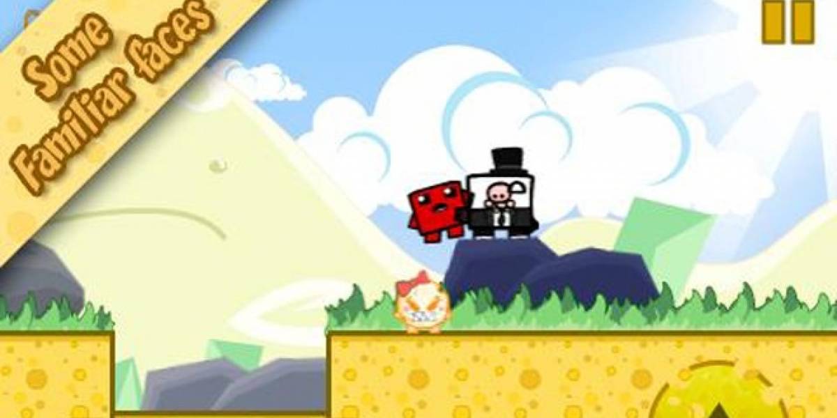 Disfruta de CheeseMan un juego gratuito para Android a la Super Meat Boy