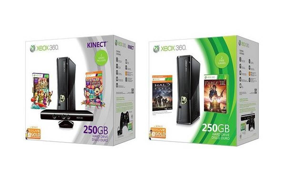 Xbox 360 recibe 2 nuevos bundles