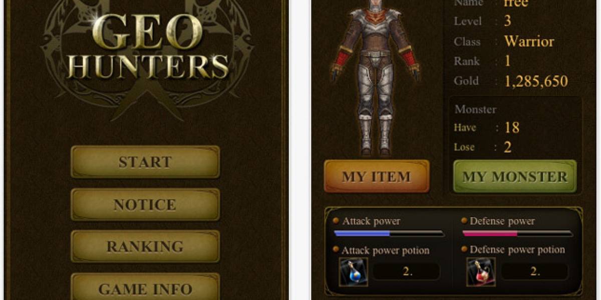 GEO Hunter combina geolocalización, RPG y noticias de actualidad