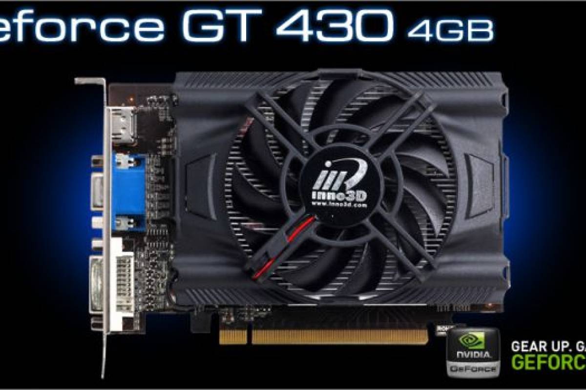 Inno3D lanza tarjeta de video Geforce GT 430 4GB