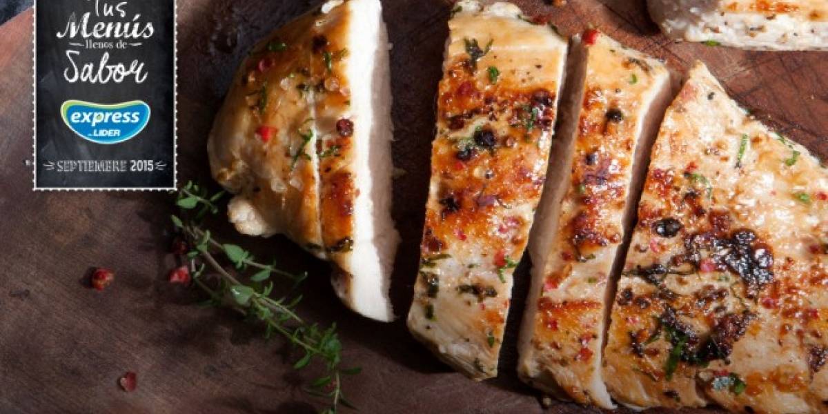 Pechugas de pollo marinadas a las hierbas, la receta express de Líder ...