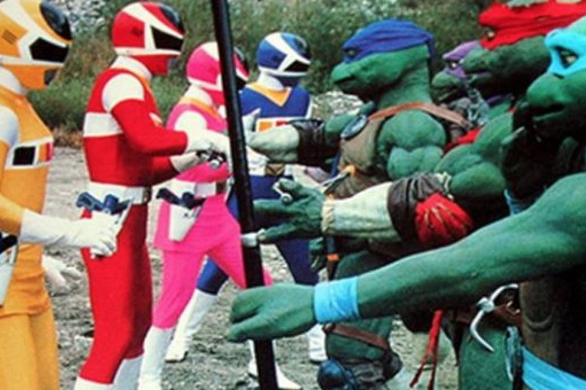 Recuerdan en redes crossover de Tortugas Ninja y los Power Rangers | Metro