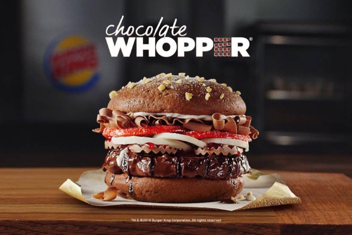Burger King lanza Whopper de chocolate | Metro