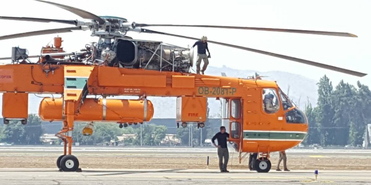"Elvis" llega a Santiago: helicóptero más grande del mundo se sumará a ...