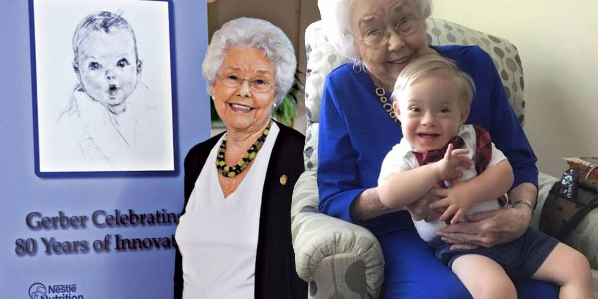 ¡Adorable! El primer bebé Gerber de la historia conoce al bebé Gerber ...