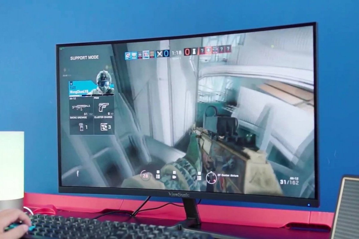 Pantalla curva y pensada para gamers: así es el monitor top de ...