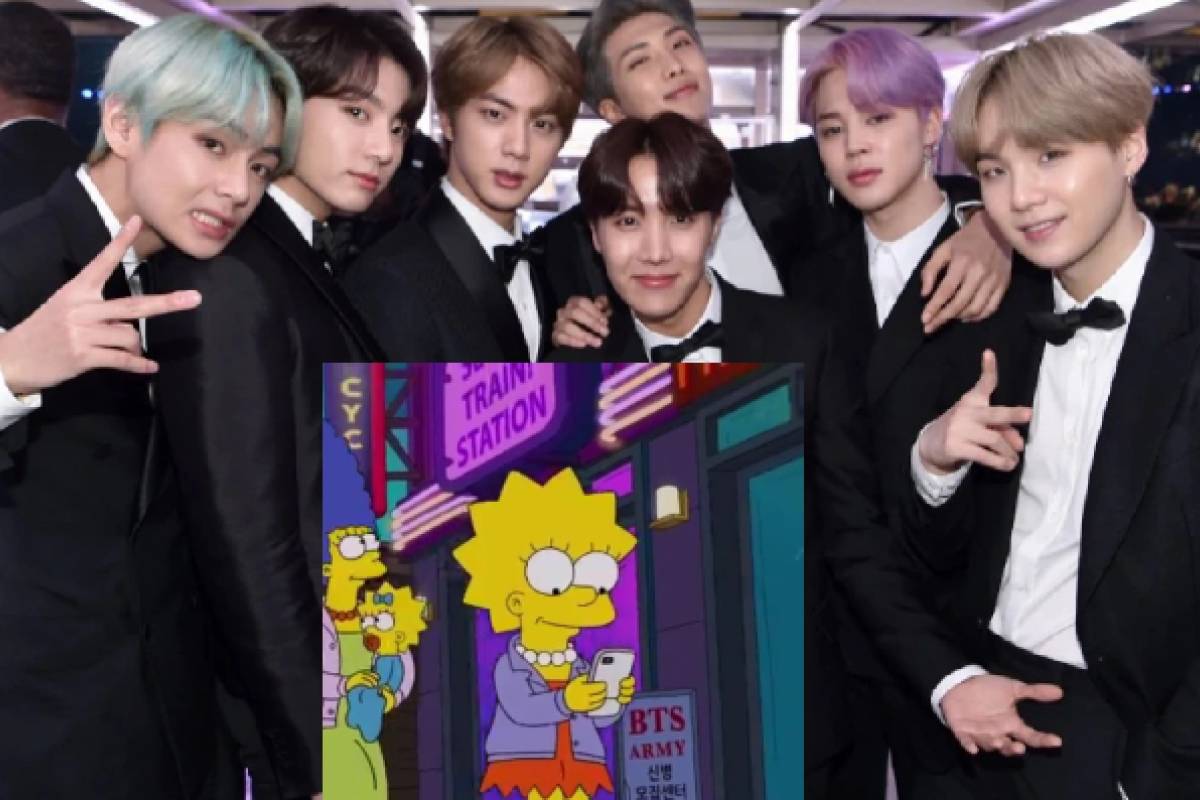 BTS sorprende con pequeña aparición en "Los Simpson" | Publimetro Chile
