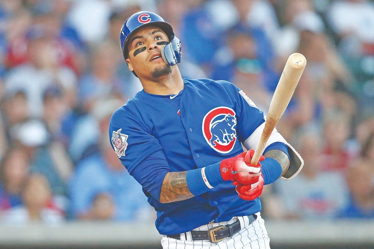 Javier Báez y la magia de sacar la pelota por la banda contraria