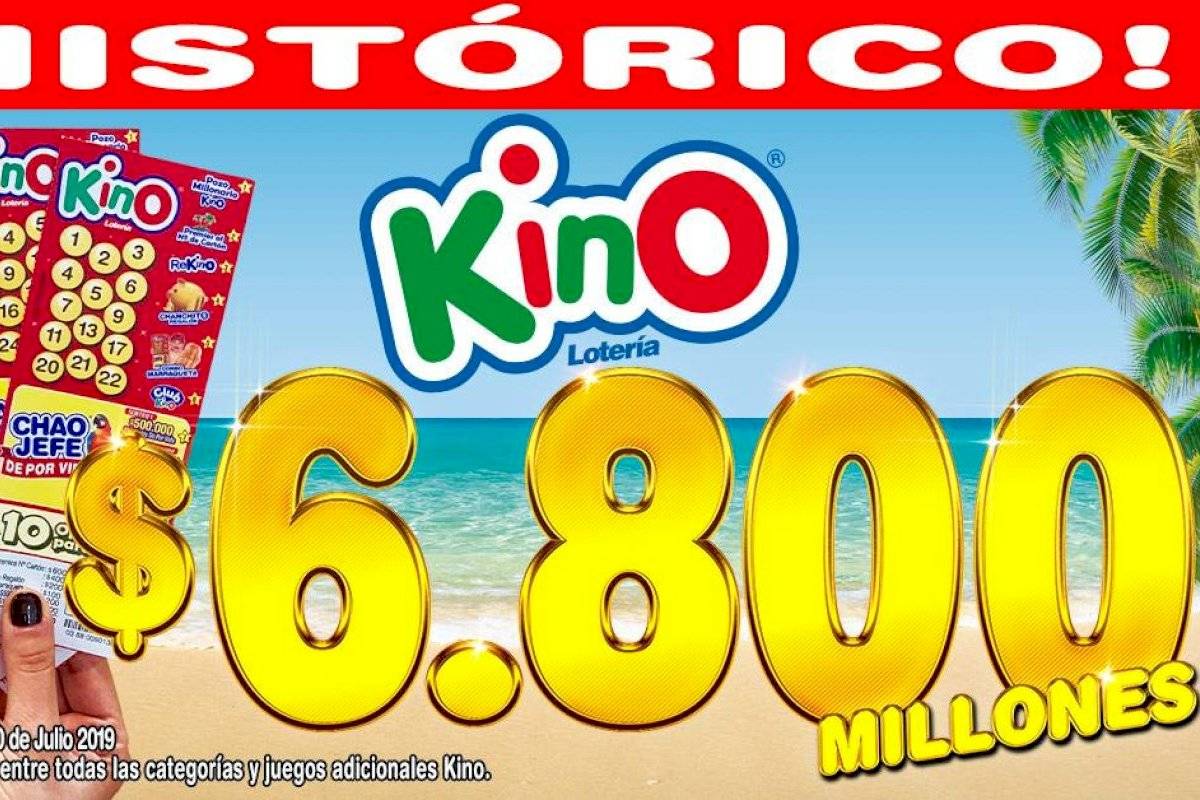 Súper sorteo: Kino tiene récord de 6 mil 800 millones acumulados ...
