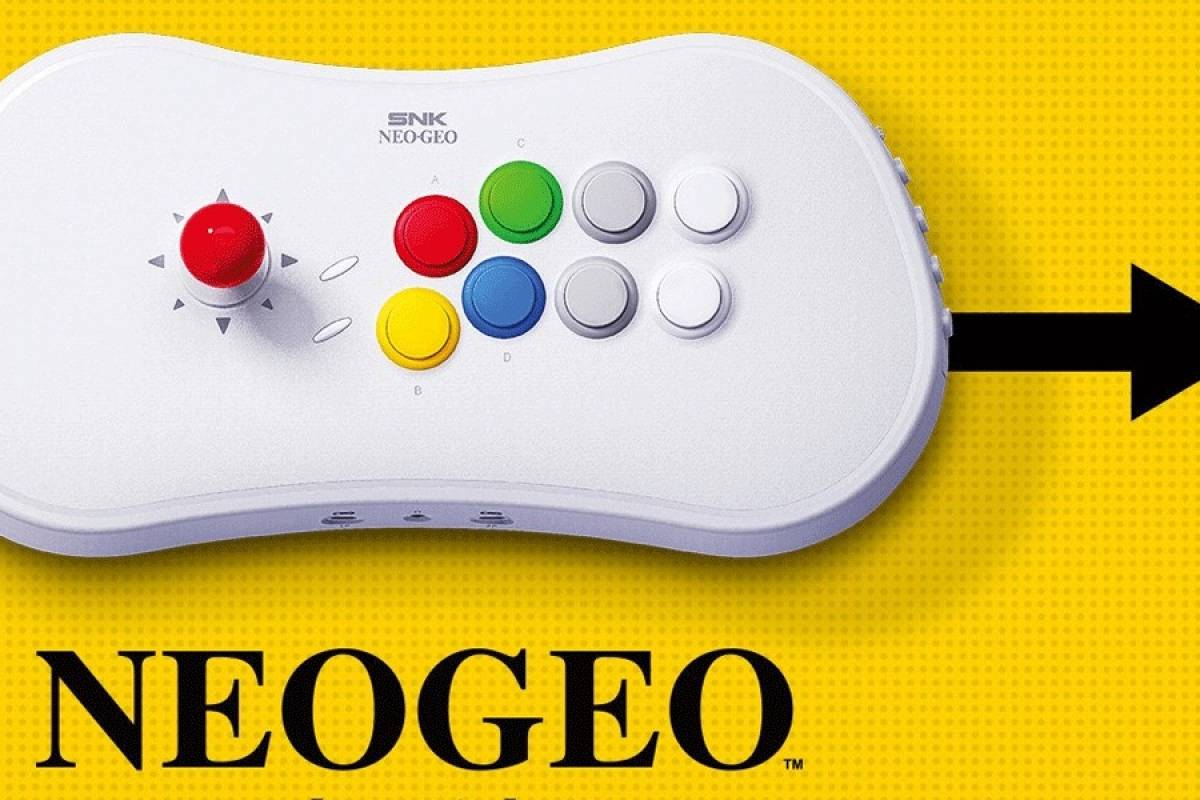 El Neo Geo Arcade Stick Pro es el complemento perfecto para su consola Mini