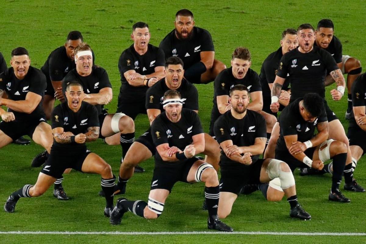 El haka de Nueva Zelanda y los All Blacks se hace presente en el ...