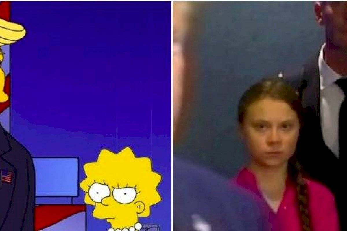 Lo volvieron a hacer: el día en que Los Simpson "predijeron" a Greta ...