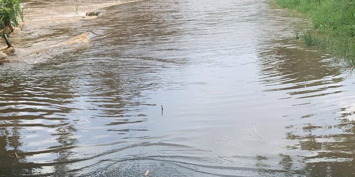 Río Blanco de Naguabo sale se su cauce a causa de fuertes lluvias | Metro