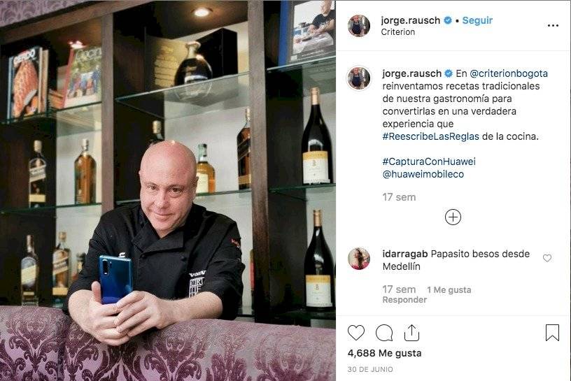 La carrera del chef Jorge Rausch empieza a afectarse; tras el accidente ...