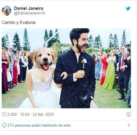 Por este escrito romántico de Camilo a Evaluna se desatan los memes | Metro