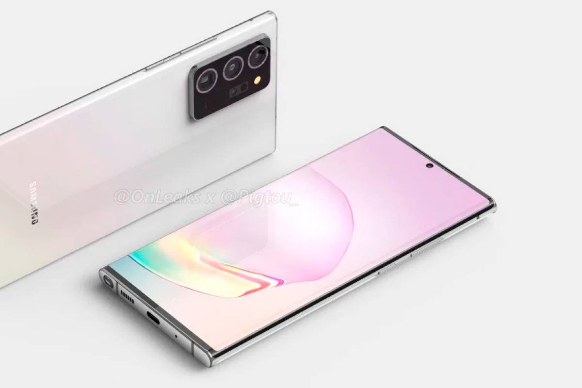 Samsung Galaxy Note 20 Plus se muestra en renders filtrados y resulta ...