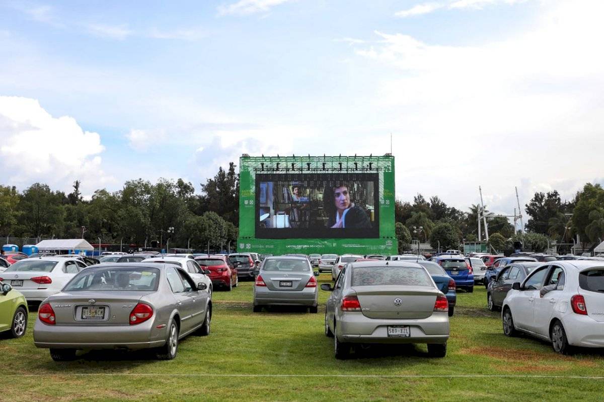 Así se vio el primer día del autocinema Mixhuca | Publimetro México