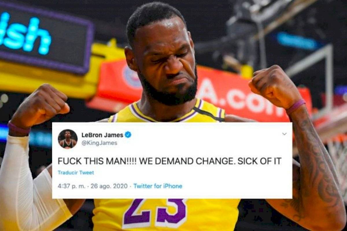 LeBron James: "F*ck this!!!... Exigimos cambio"