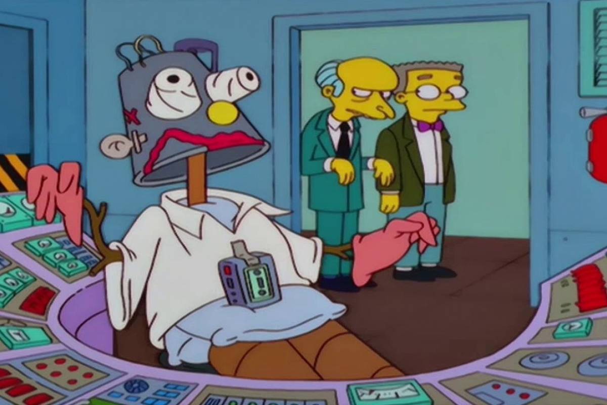 Los Simpson: esta es la canción que canta el Homero robot en la versión ...