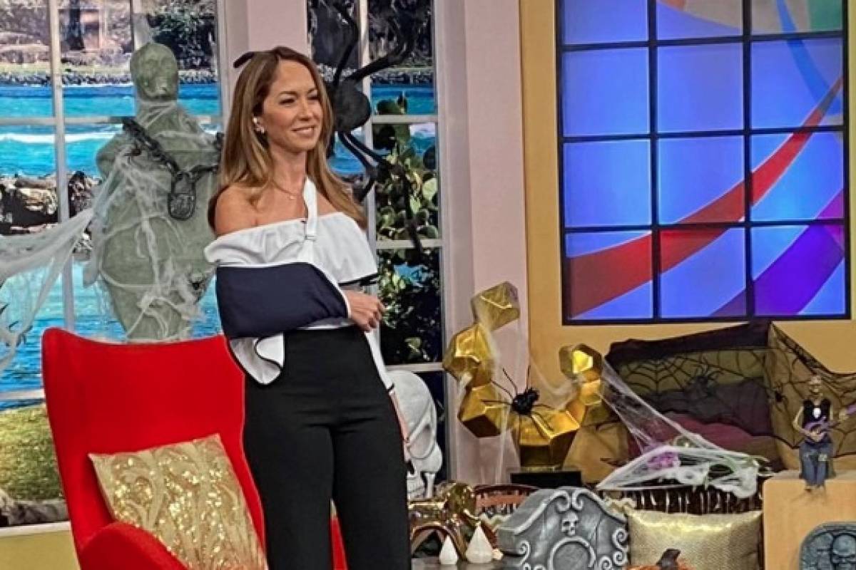Así quedó Alexandra Fuentes tras intenso paso de baile | Metro