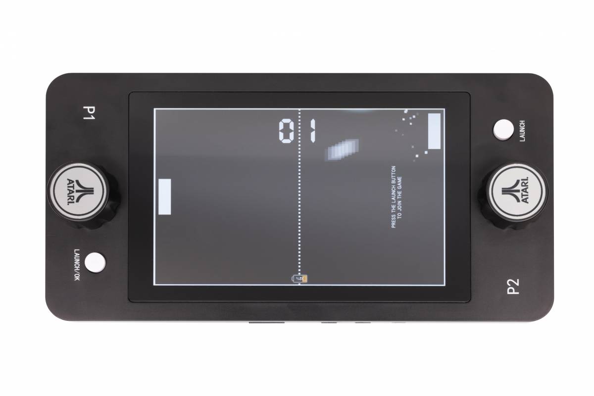 Portaltic.-El clásico Pong regresa en forma de consola retro arcade ...