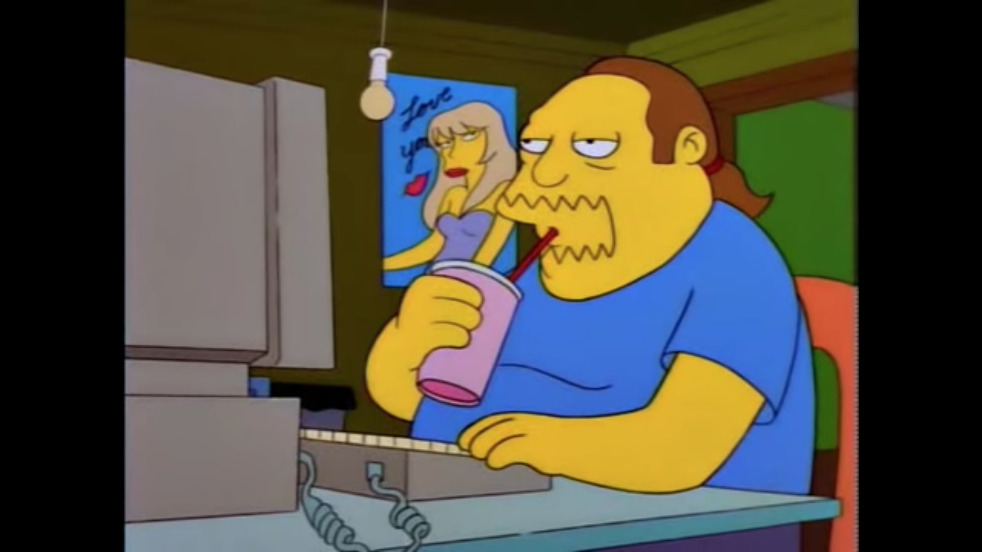 Los Simpson: este es el nombre real del tipo de la tienda de historietas