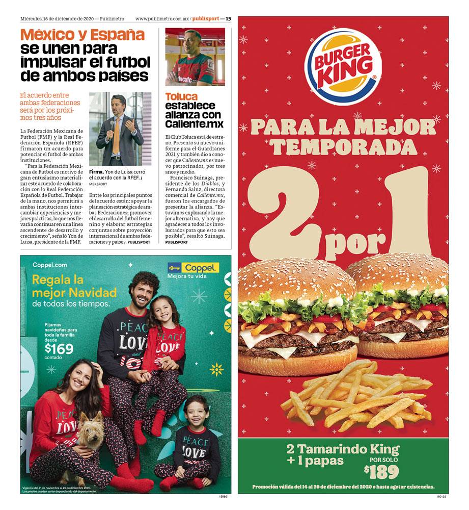 Anuncio Coppel edición CDMX del 16 de Diciembre del 2020, Página 15