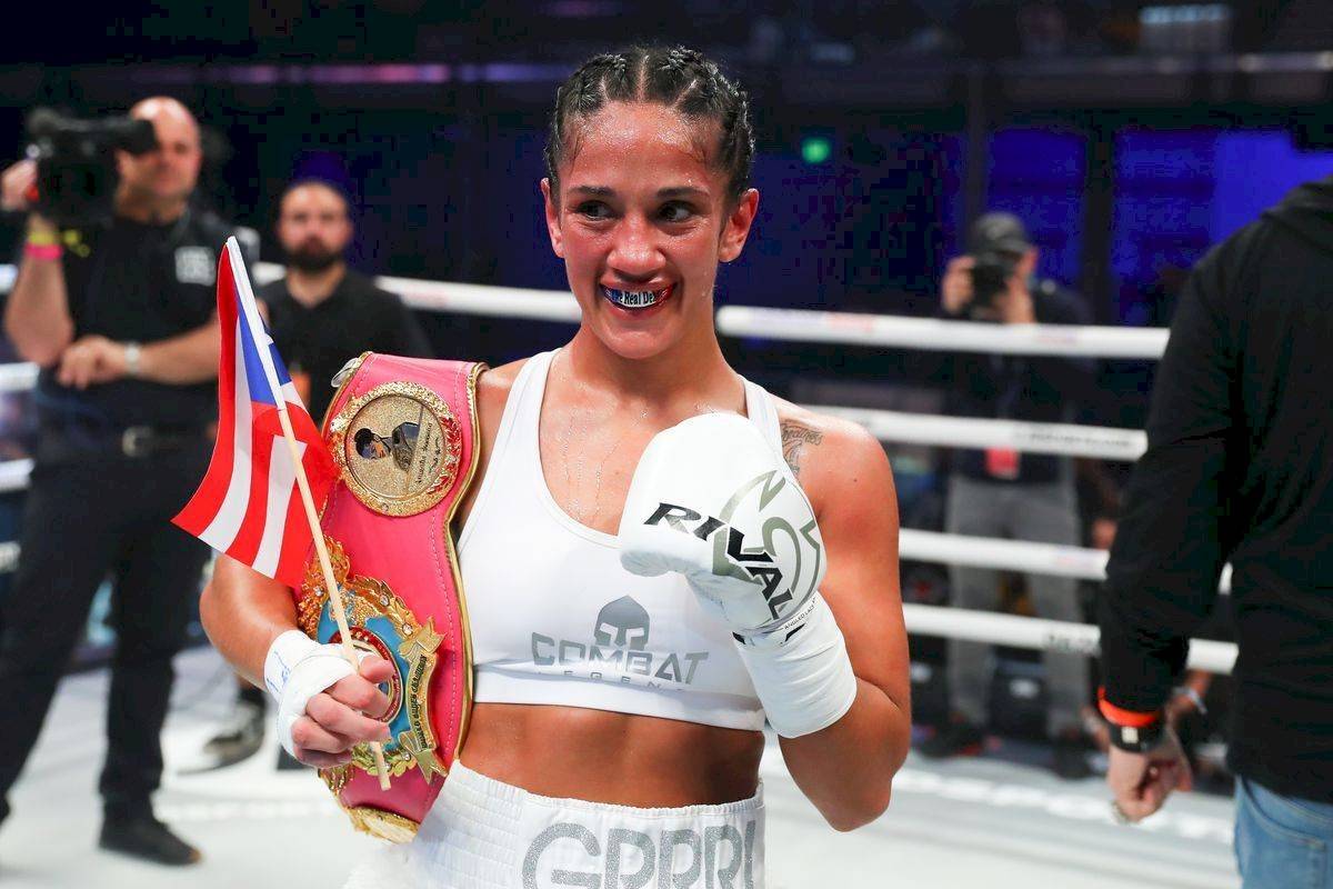 Lista Amanda Serrano para defender sus campeonatos