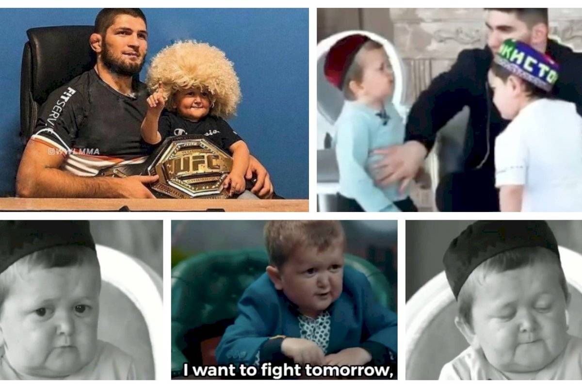 Pequeño gigante Hasbulla está 'ready' pa' repartirle al que sea (Videos)